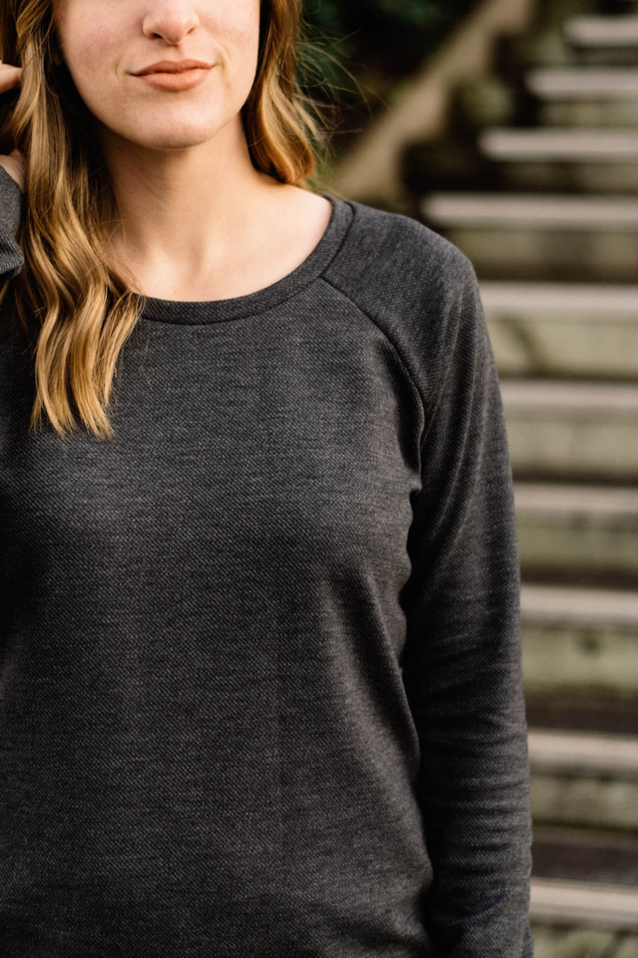 The Lane Raglan [Neckline Adjustment] – The Sewing Things Blog