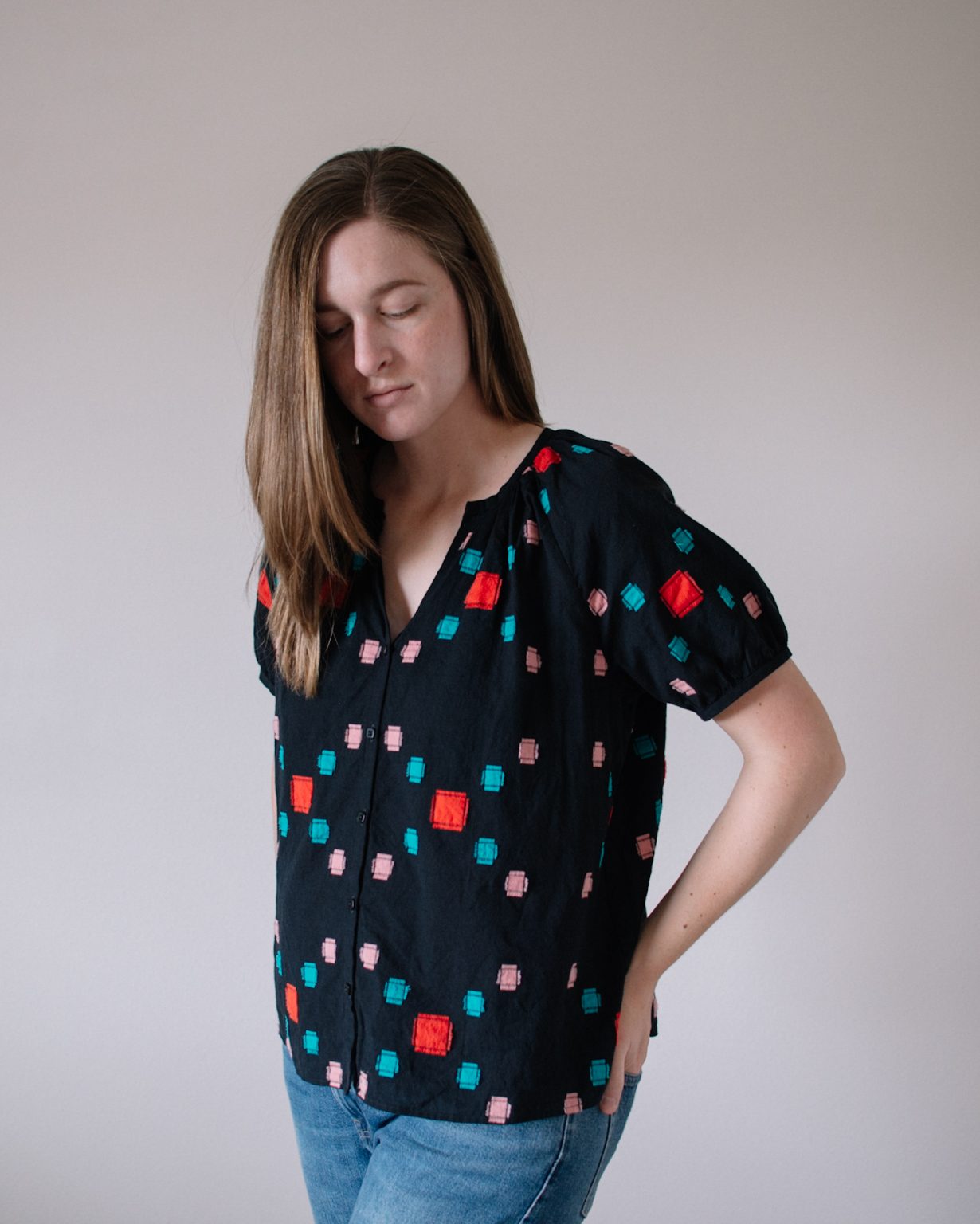 True Bias – Roscoe Blouse (Button Up, Short Sleeved) – The Sewing ...
