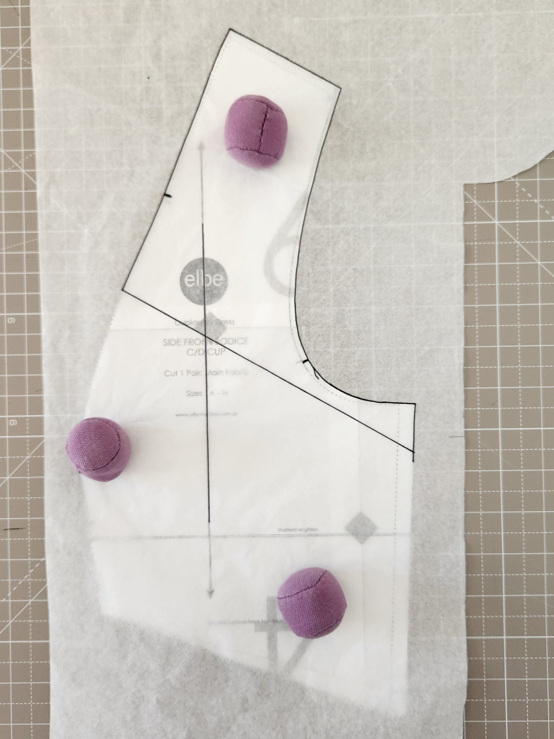 Elbe Textiles – Duplantier Dress (Low Bust Adjustment Tutorial) – The ...