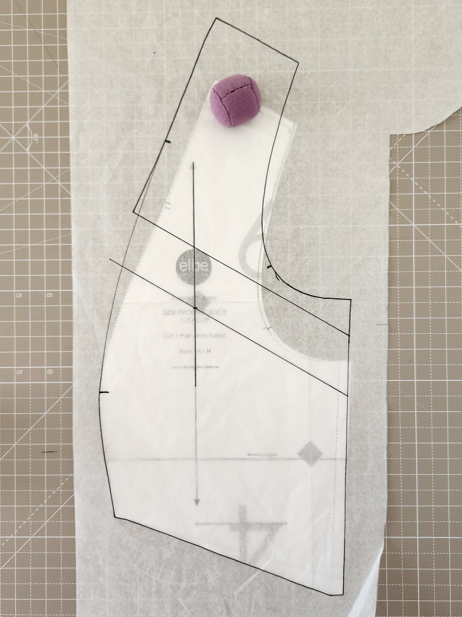 Elbe Textiles – Duplantier Dress (Low Bust Adjustment Tutorial) – The ...